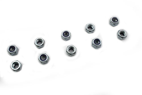 FY108046 Land Rover NUT - NYLOC - FLANGED - FRONT SUSPENSION — Budget Parts