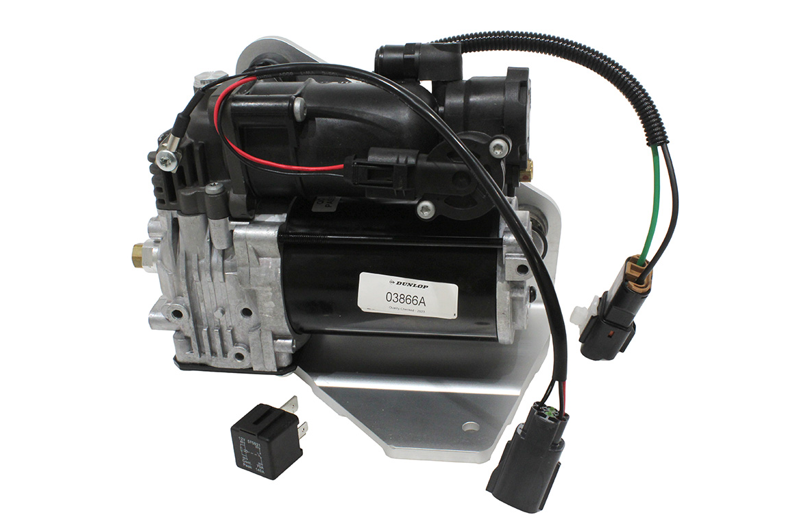 LR078650 Land Rover Compressor, mounting and relay — Budget Parts